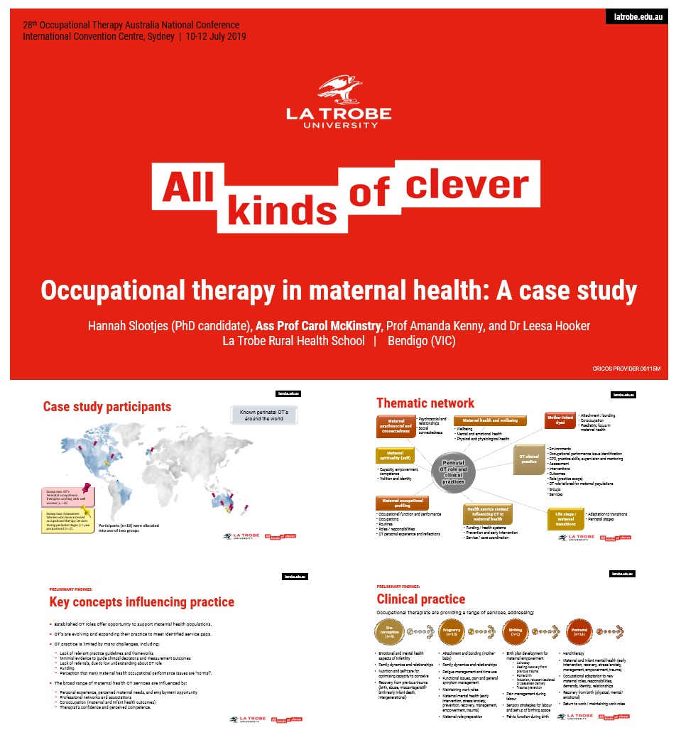 OT in maternal health case study findings: Presenting today at the OT ...